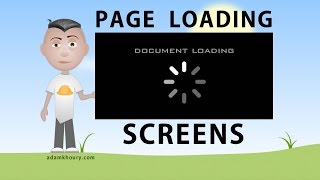 Page Loading Screen Document Preloader Tutorial | Learn JavaScript ...