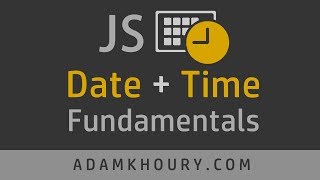 JavaScript Date Time Object Tutorial | Learn JavaScript Video Tutorial