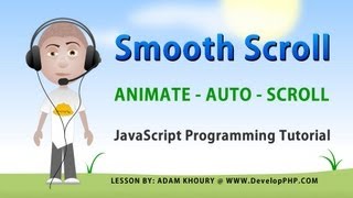 Smooth Auto Scroll Tutorial | Learn JavaScript Video Tutorial