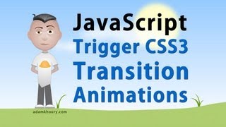 Trigger CSS Transitions to Control Animations | Learn JavaScript Video ...