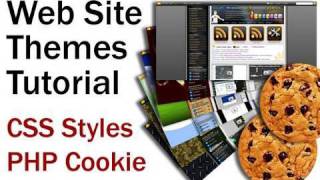 Website Design Theme Application PHP Cookies CSS Tutorial | Learn PHP ...